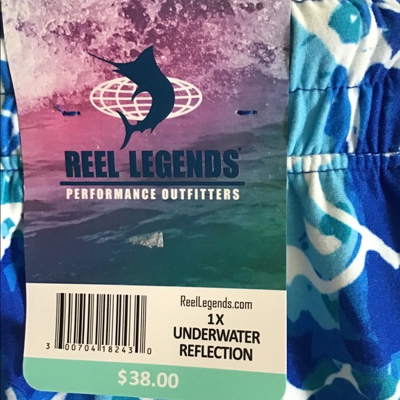 Reel Legends | Swim | Reel Legends Performance Beach Pant Size X 3x ...